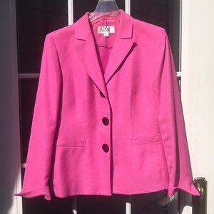 Le Suit Jackets & Coats | New 16 Lime Green Sheen Jacket Skirt Suit ...